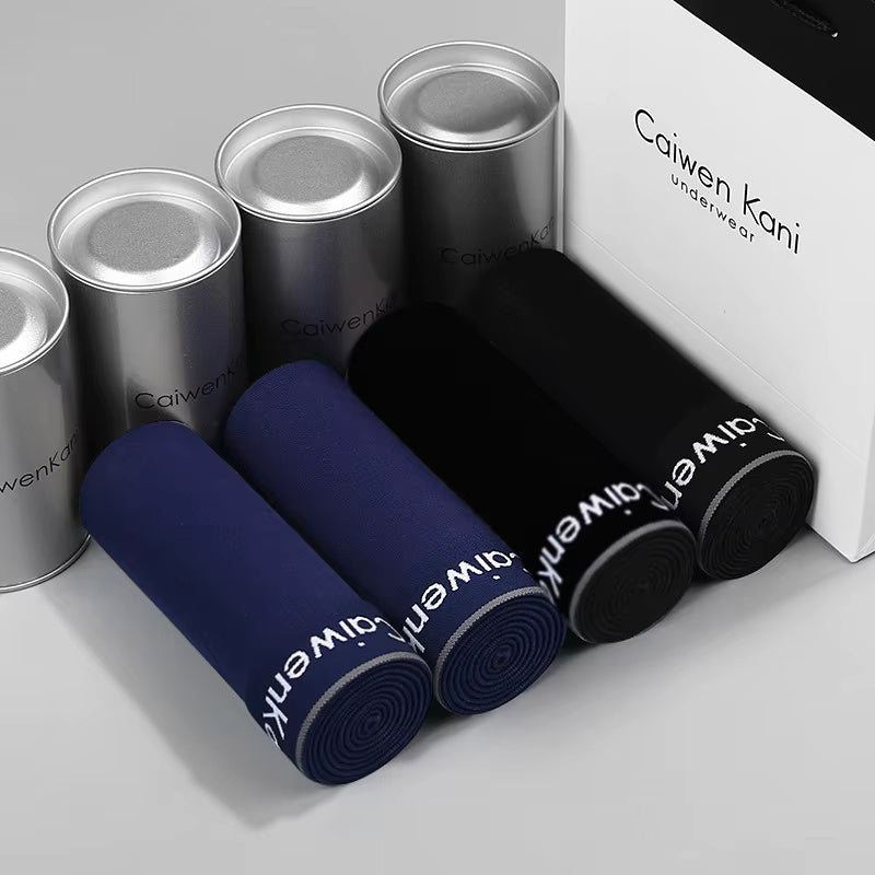 Top Quality Panties Boxer Mens Underwear Pure Color Classical Men Brie ...