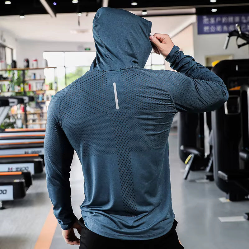 Running Wear High Quality Men Active Wear Gym Training Hoodies Pullove ...