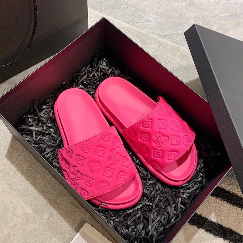 Embossed Luxury Slippers – Madayas